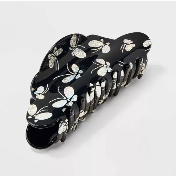wild fable | Accessories | 525 Wild Fable Black Hair Claw With ...